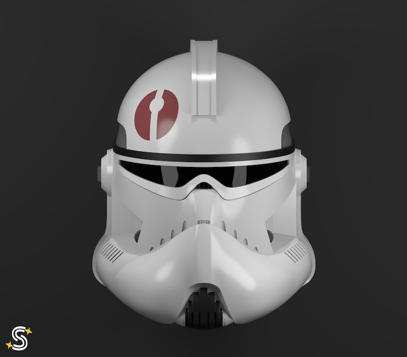 BARC Trooper Helmet STL | 3D Printer Files - Etsy