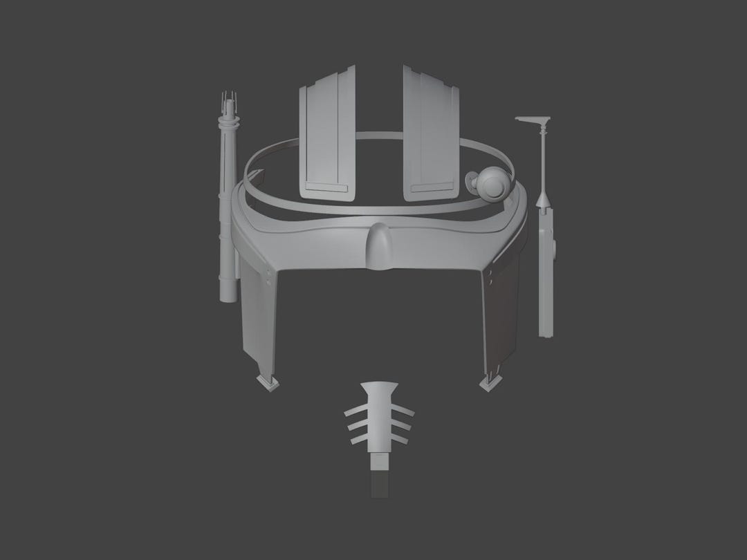 Commander Accessories Bundle STL - 3D Print Files Clone Trooper Helmet ...