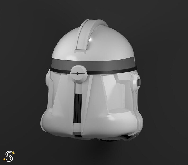 BARC Trooper Helmet STL | 3D Printer Files - Etsy
