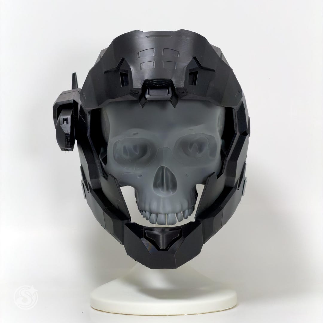 Haunted Helmet Kit - Halo Raw 3D Print - Etsy