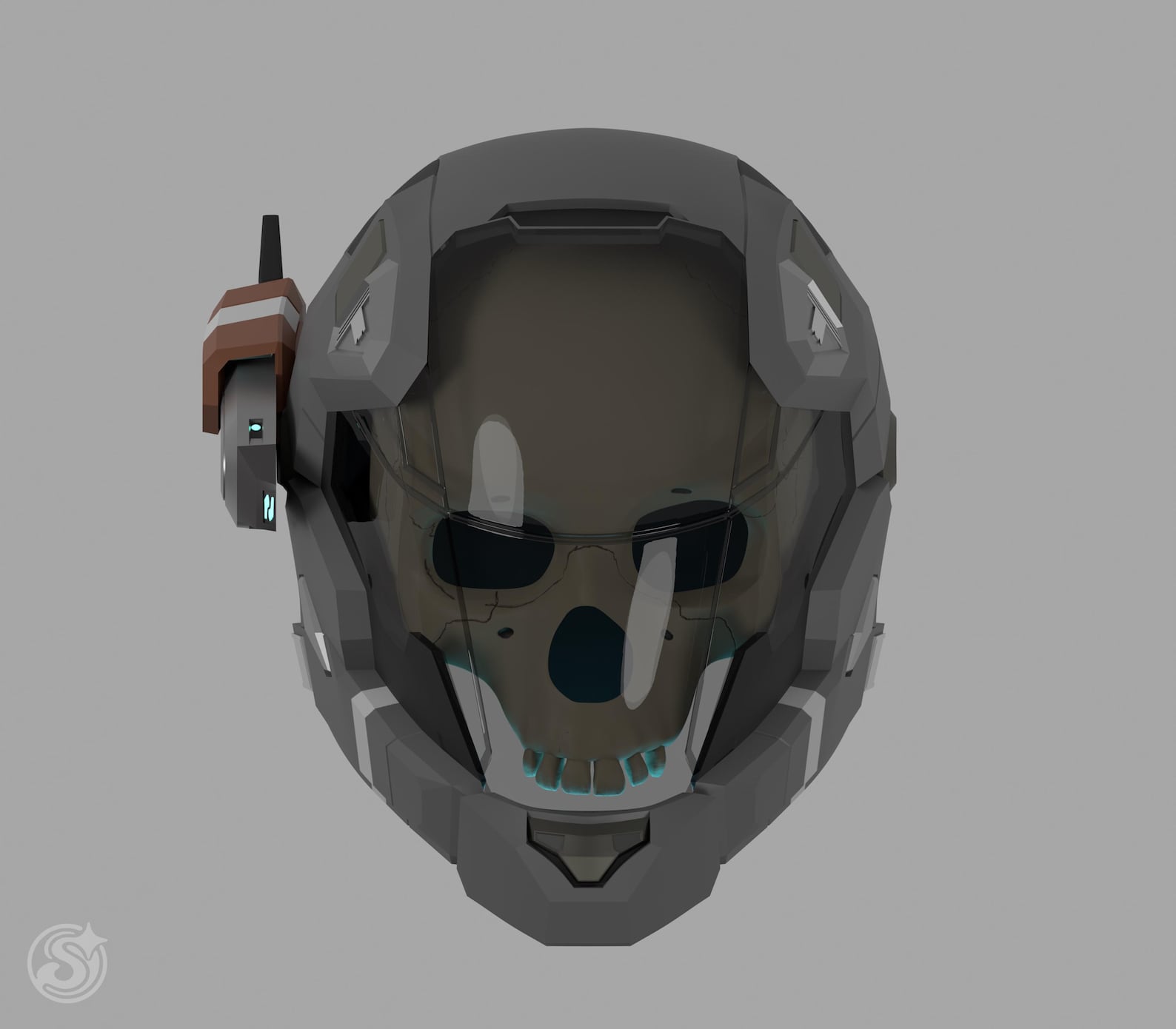 Haunted / Pilot Helmet STL | 3D Printer Files - Etsy