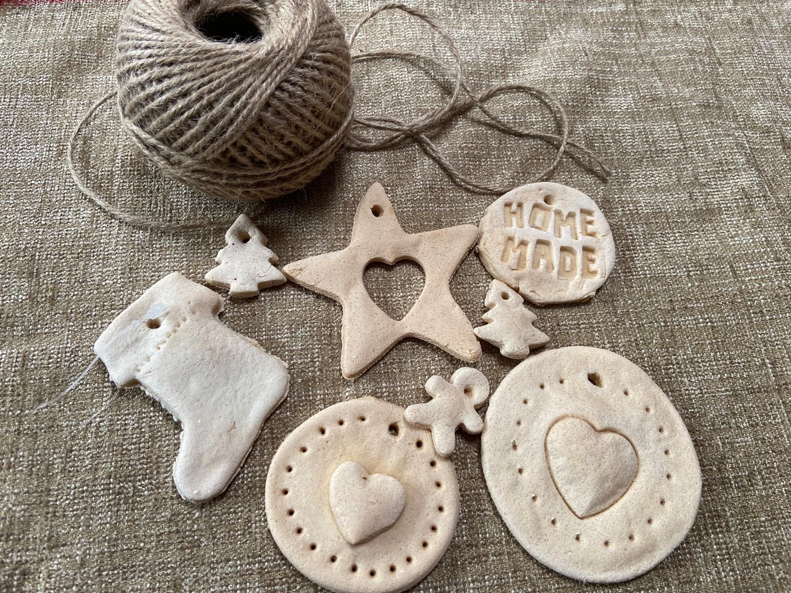 Personalised, Handmade Salt Dough Christmas Decorations for All Your ...
