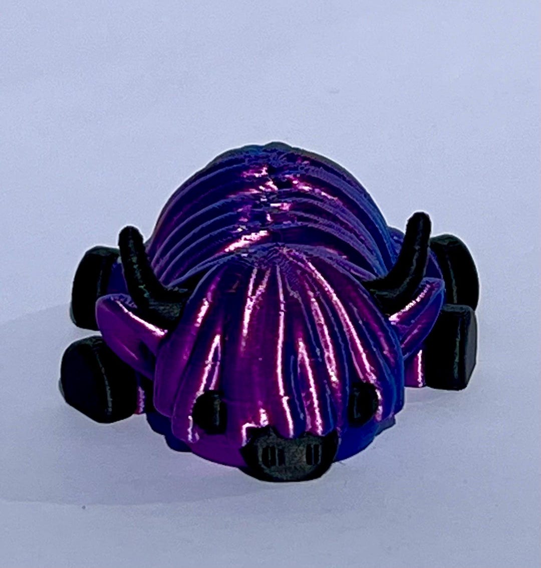 3d Highland Cow Fidget Toy, FREE SHIPPING Friendly, Iridescent Colours ...