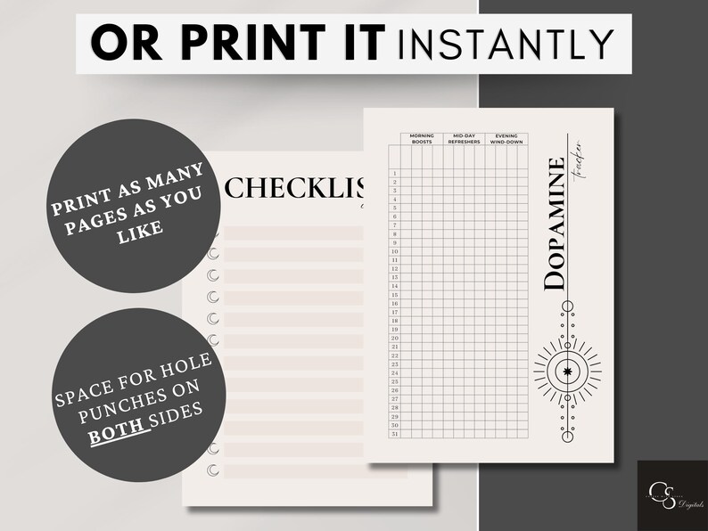 Dopamine Menu Printable Template, ADHD Tools, Self Care Menu Printable ...