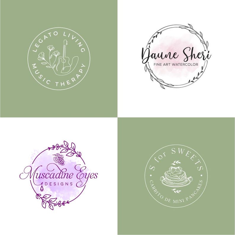 Custom Hand Drawn Logo, Logo Design, Logo Design Custom for Business ...