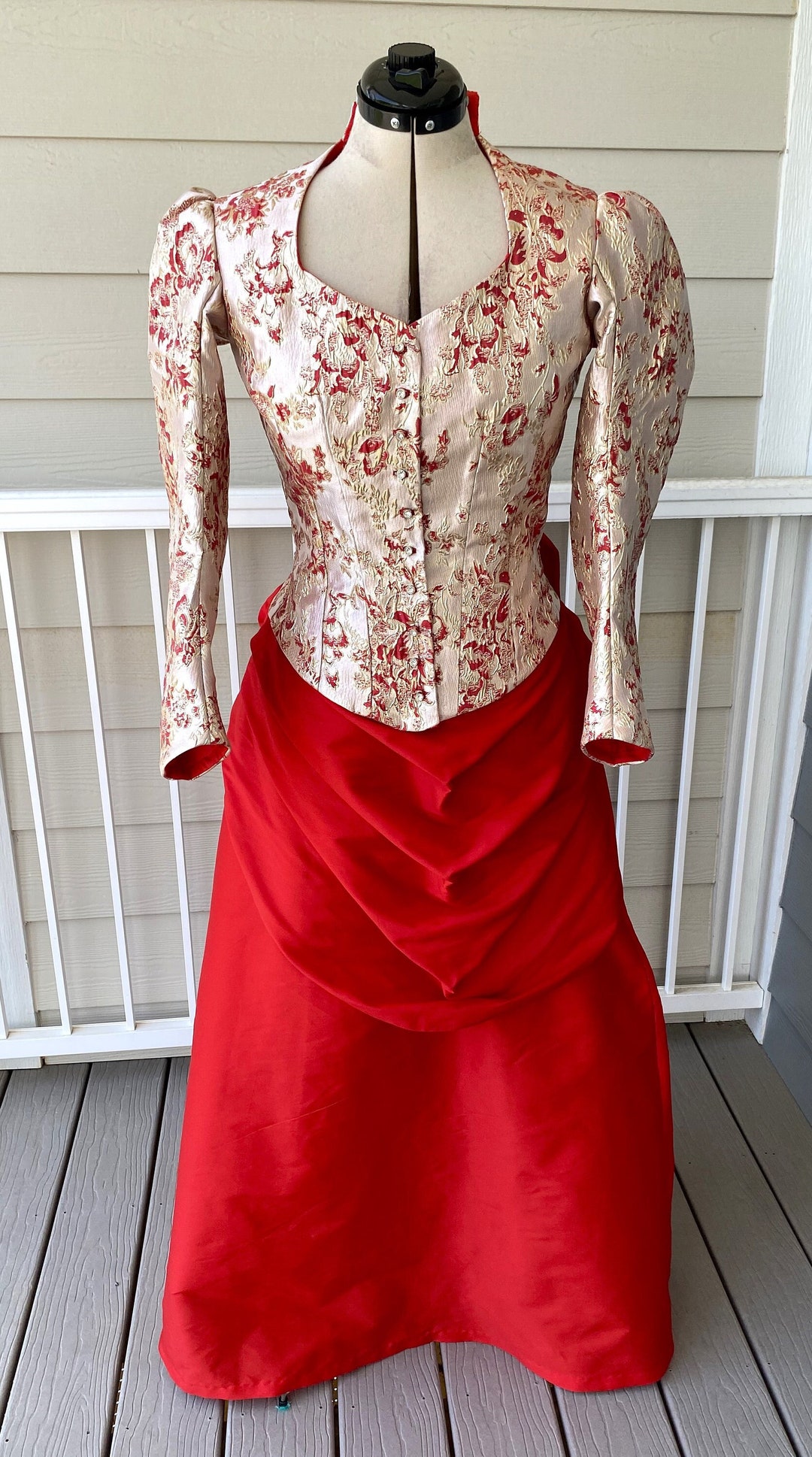 1883 Dinner Dress - Etsy