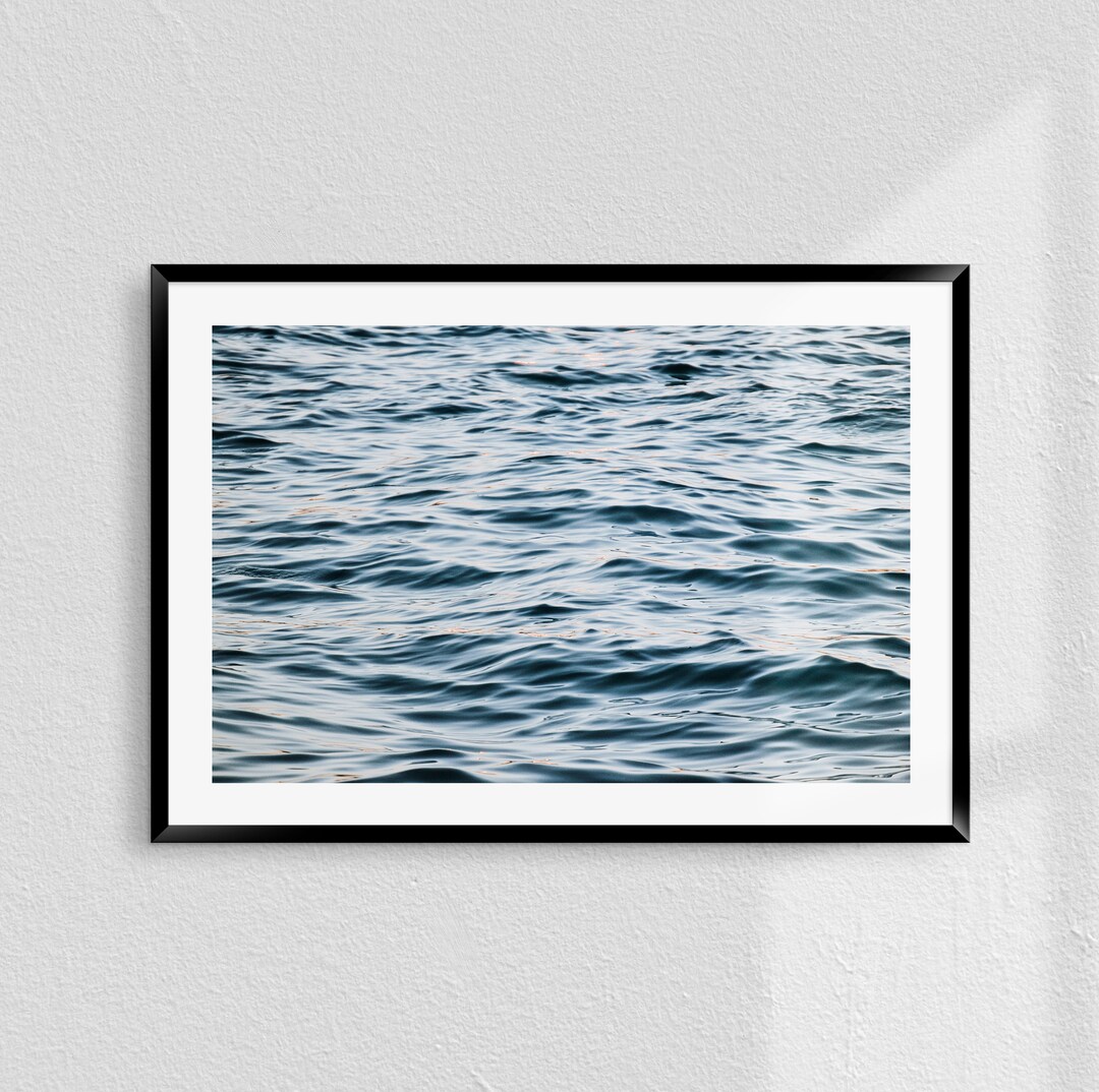 Blue Water Photography Print: Istanbul Wall Art (digital Download) - Etsy