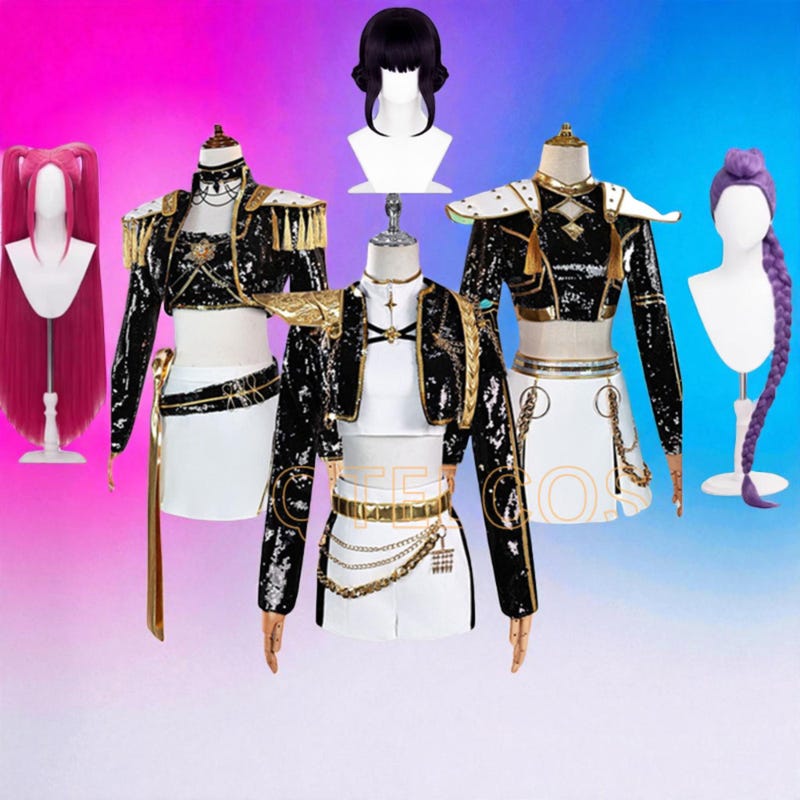 Kpop demon hunters costume rumi - Etsy Polska