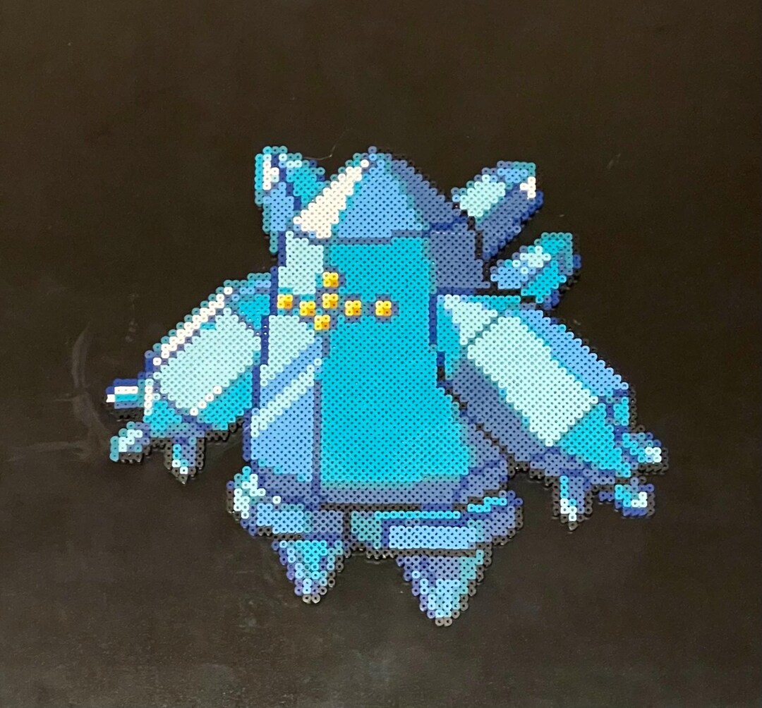 Regice Perler Bead Sprite - Etsy