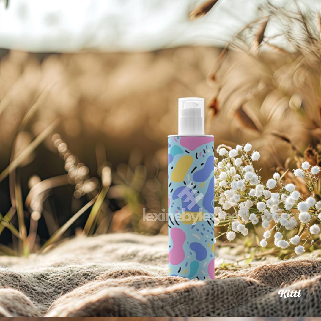 Retro Curly Wavy 80s Digital Paper, Vintage Illustration Seamless ...