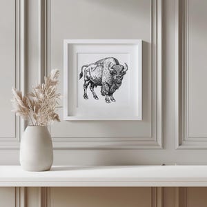 American Bison Svg Bundle, Floral Bison Svg, Bison Head Svg,american ...