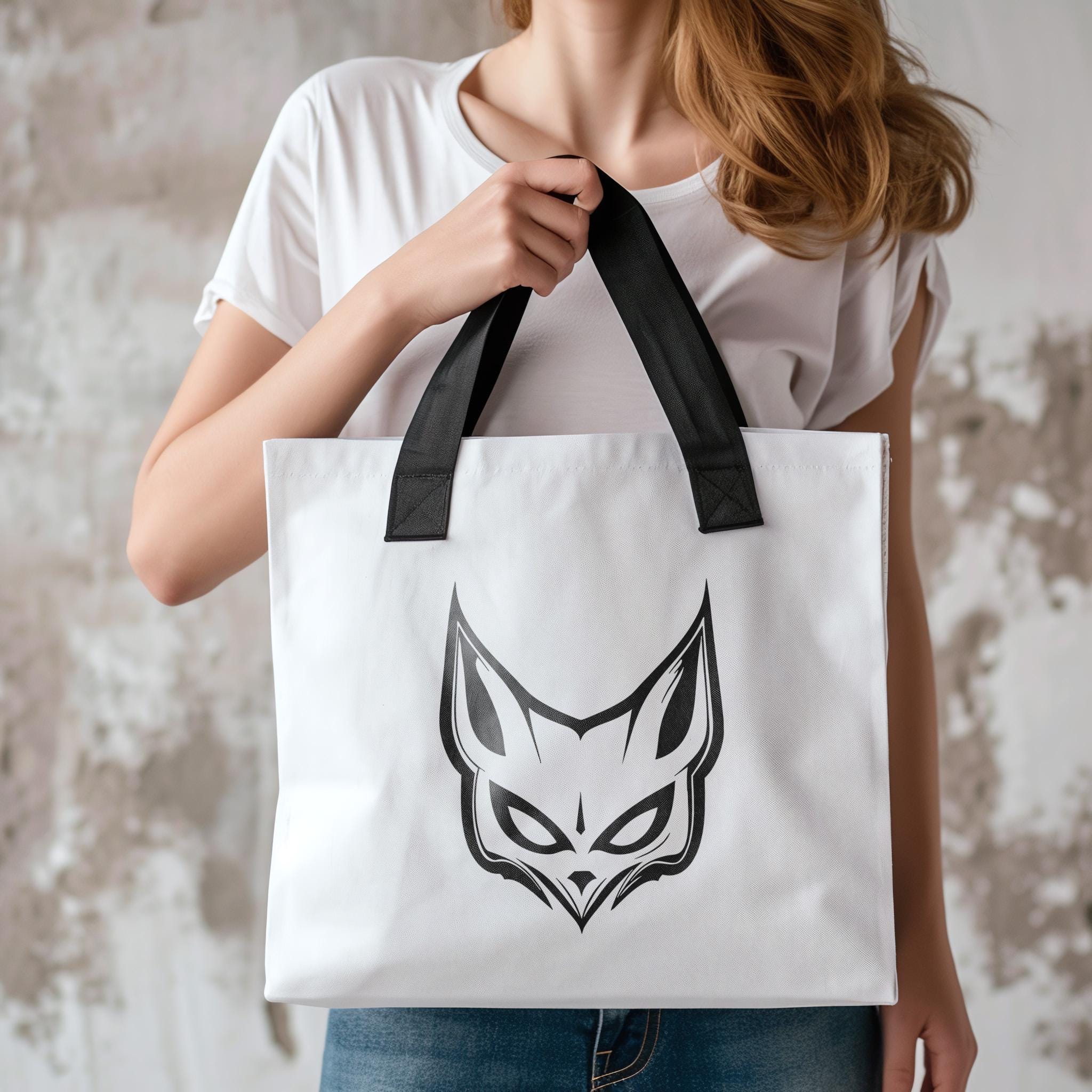 Scary Bat Svg Bundle,fierce Bat Head Illustration Svg, Black and White ...