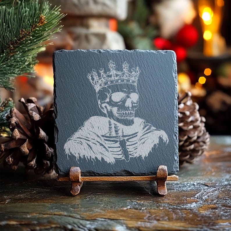 King Skeleton Svg Bundle,png,crowned Skeleton King Svg Files for Cricut ...