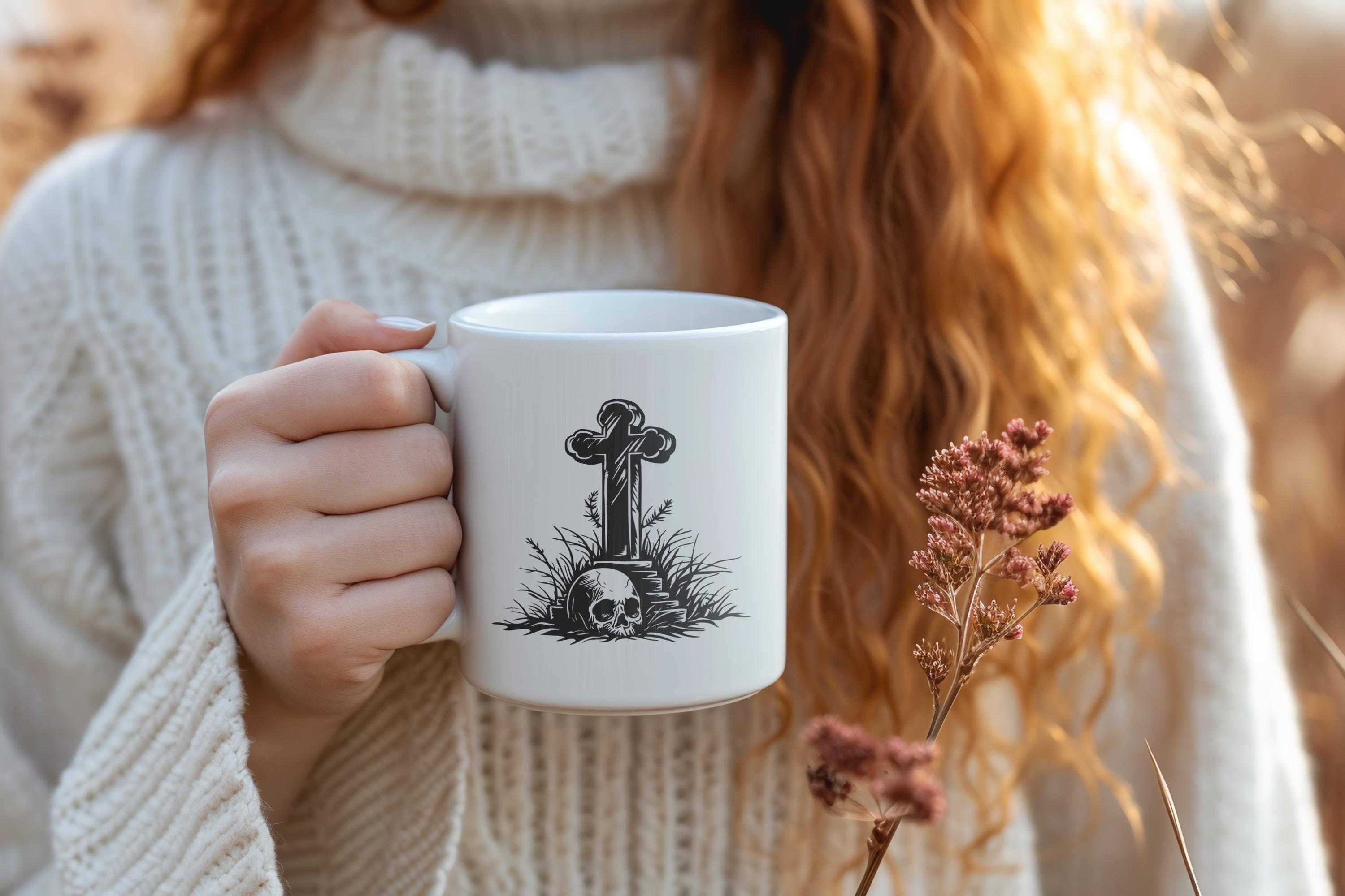 Tombstone Svg Bundle,graveyard Burial Cemetery Tombstones Headstones ...