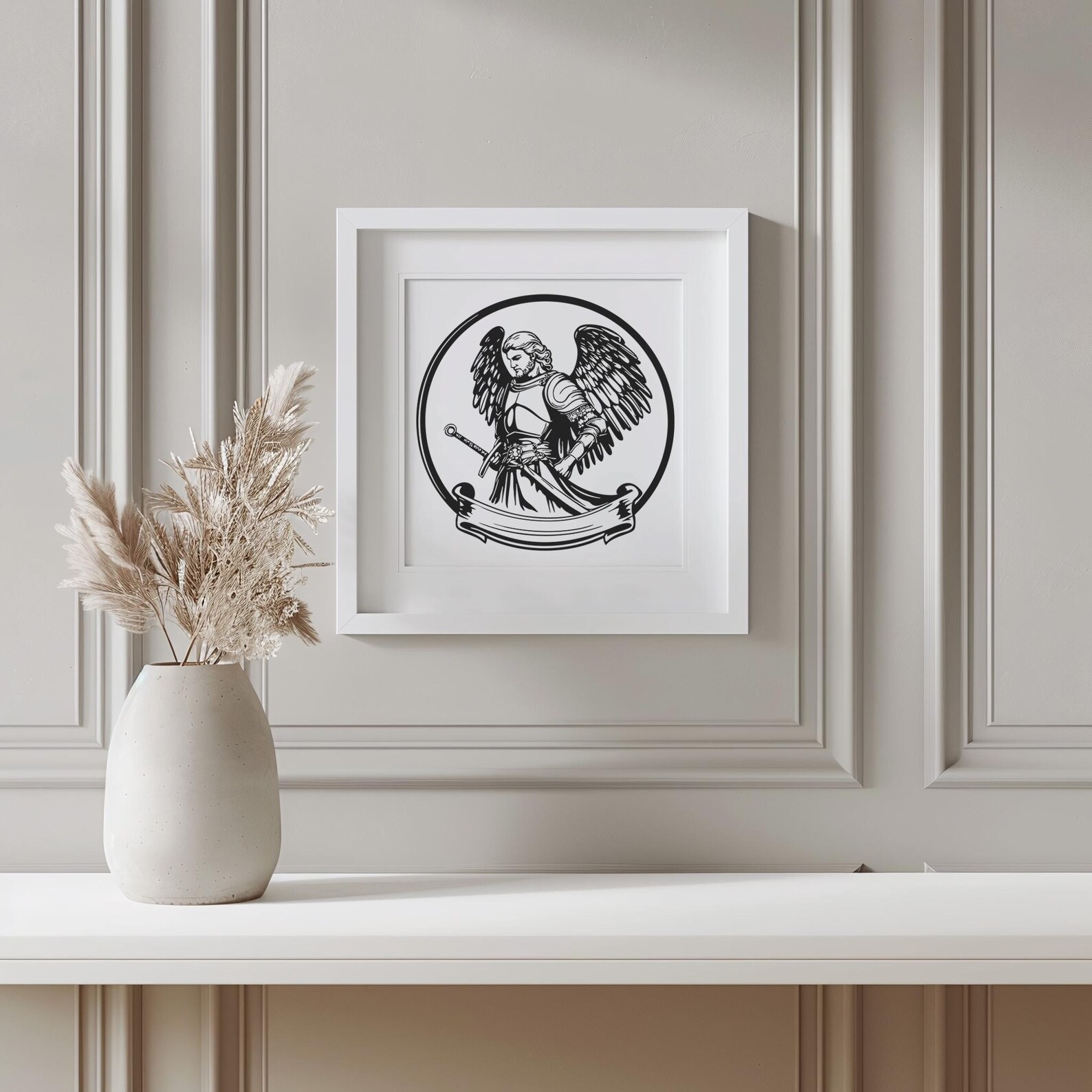 Saint Michael SVG Bundle: Archangel Clipart (digital Download) - Etsy