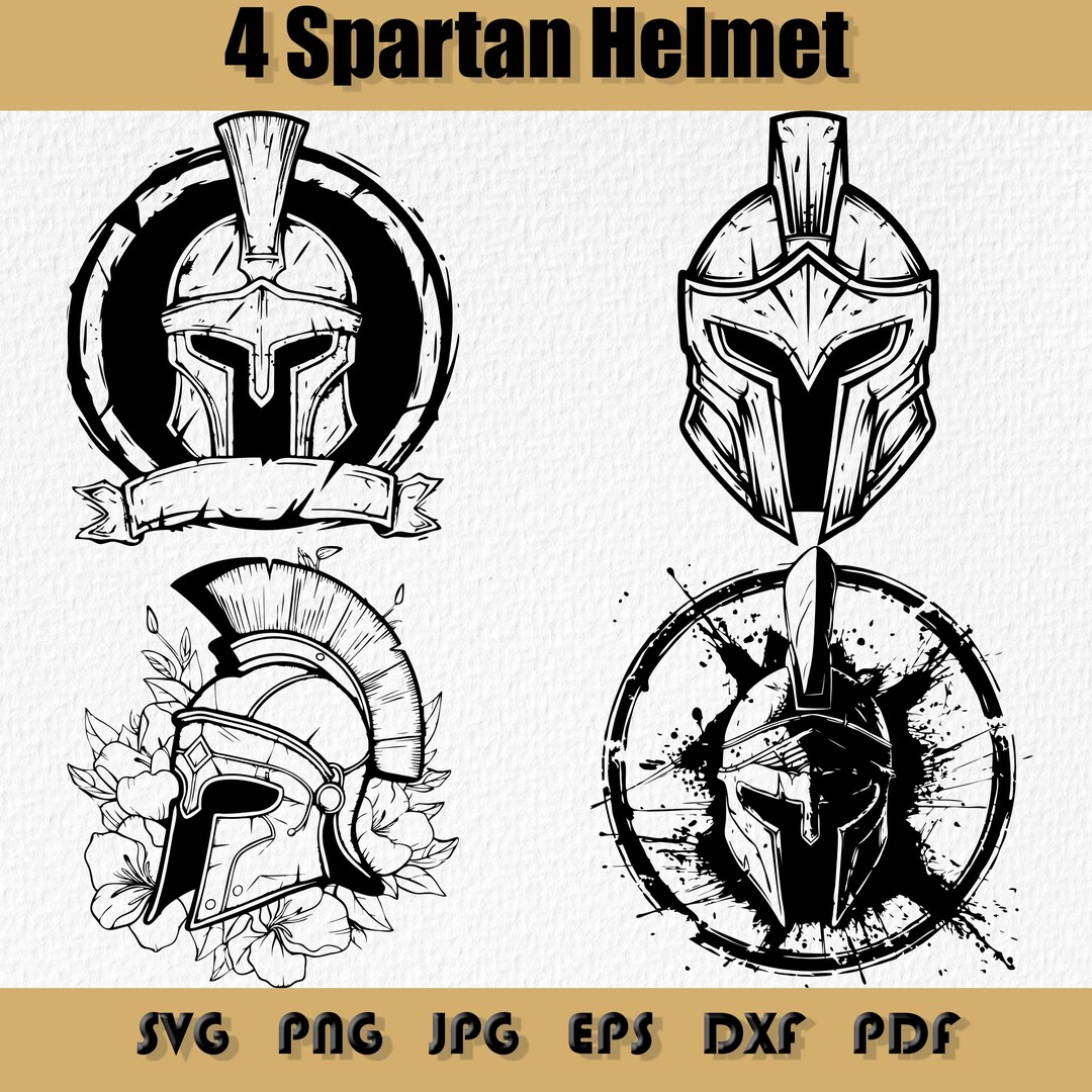 Spartan Svg,spartan Vector,spartan Helmet Svg,warrior Svg,gladiator Svg ...