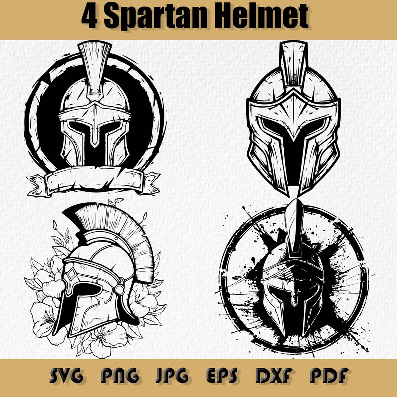 Spartan Svg,spartan Vector,spartan Helmet Svg,warrior Svg,gladiator Svg ...