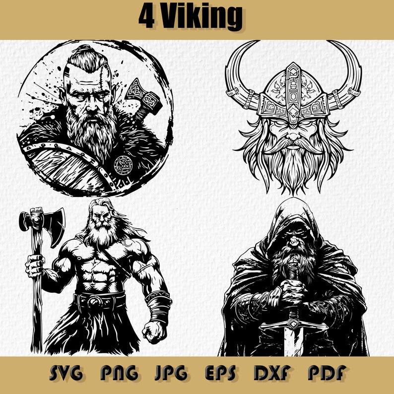 Viking SVG Bundle,png,viking Clipart,viking Warrior Svg, Viking ...