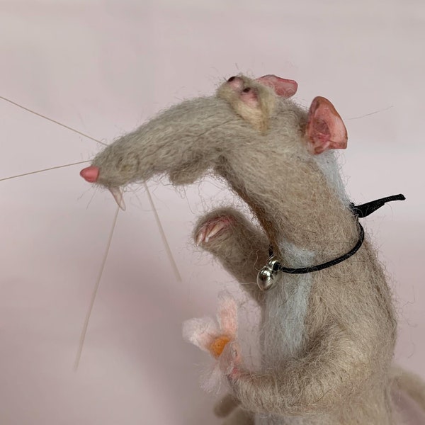 Needle Felted Rat - Etsy