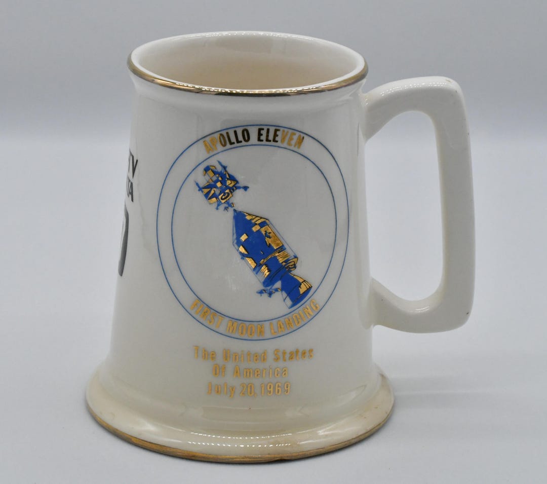 Vintage Apollo Eleven 11 First Moon Landing Mug July 20 1969 Florence ...