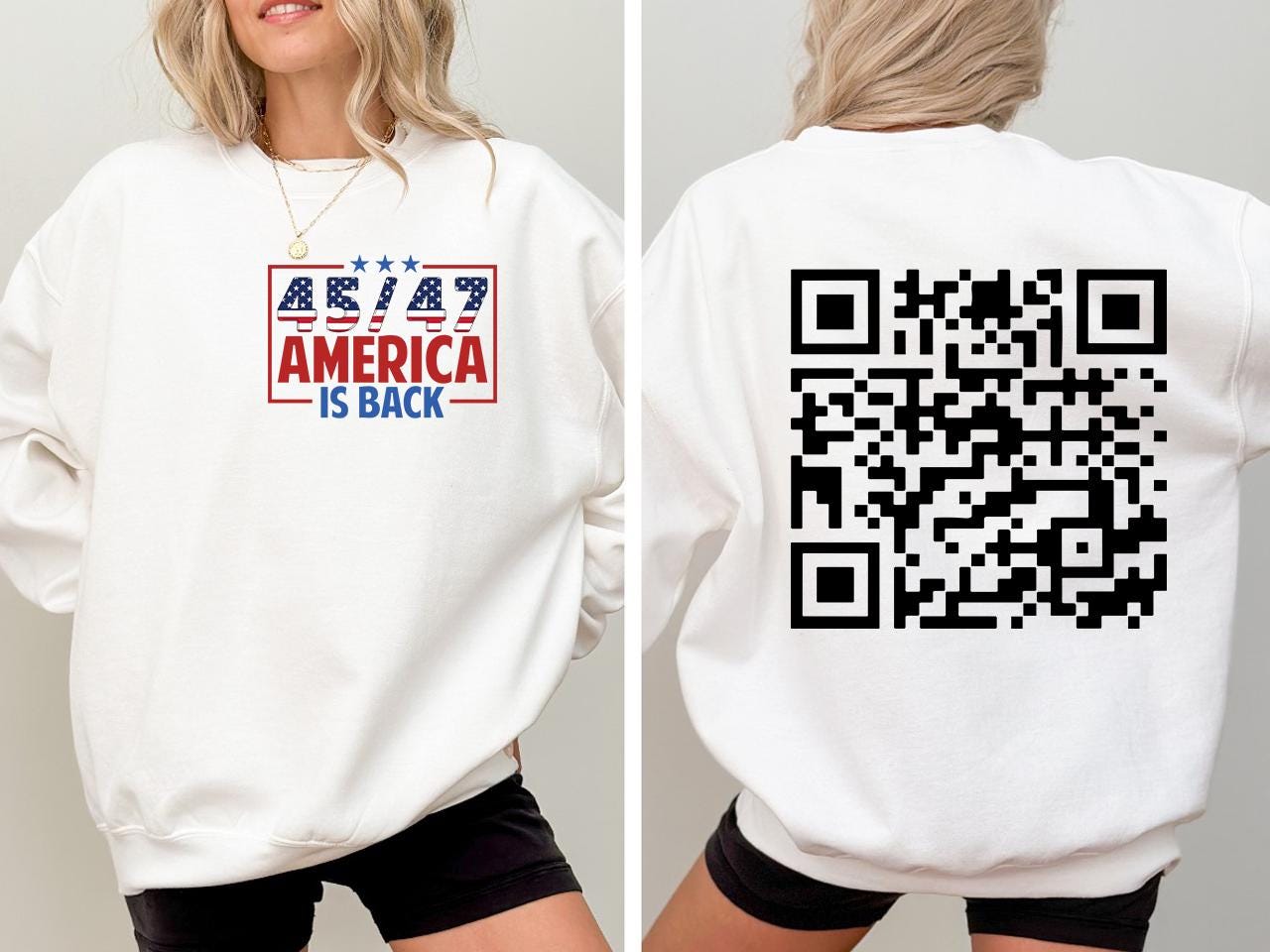 QR President Trump Dance Code Png Svg Jpg Eps, 45/47 Trump Dancing Code ...