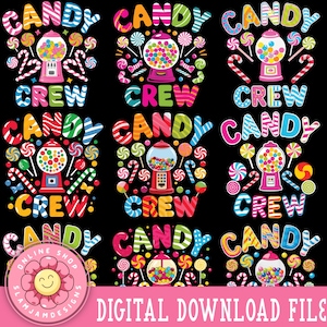 Candy Crew PNG | Sweetie Candy Squad | Candy Security Clipart | Digital ...