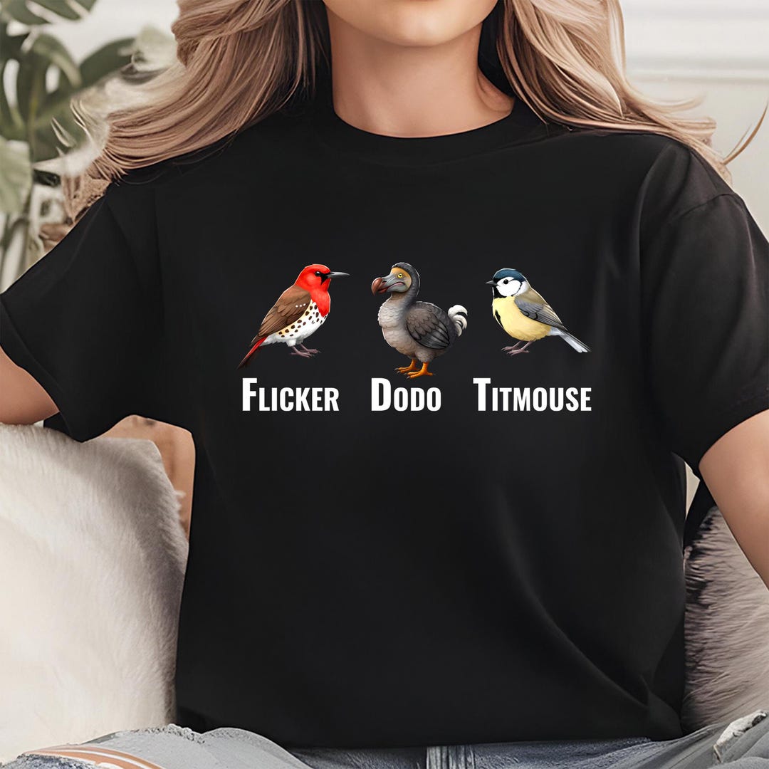 Flicker Dodo Titmouse PNG, Subtle Anti-trump Design, Political Satire ...