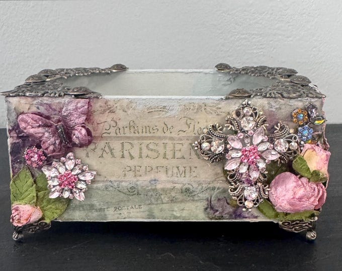 Farmhouse Box, Homedecor, Centerpiece,french Country Rustic Decorative ...