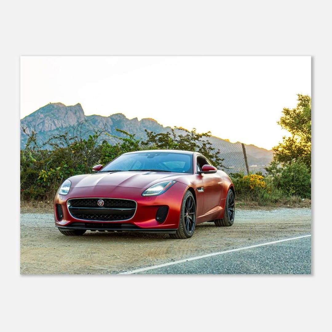 Jaguar F-type Poster - Etsy