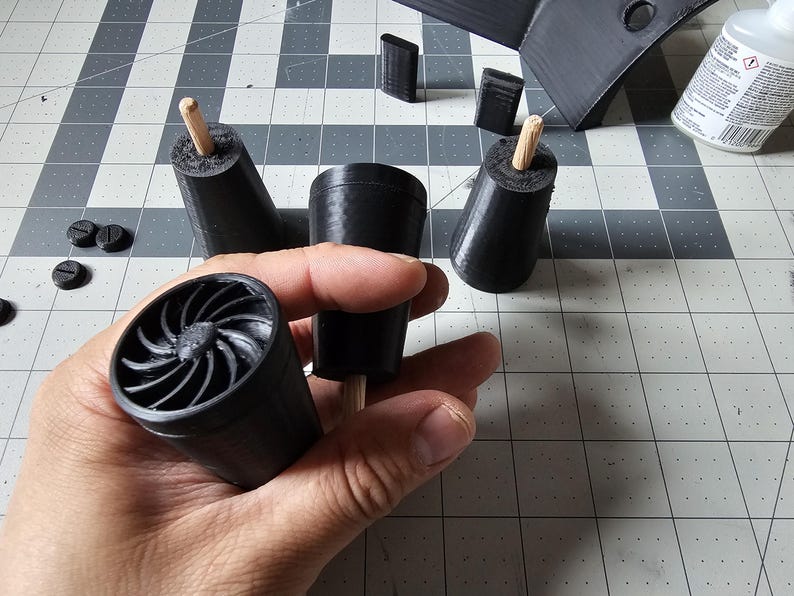 Kaiju Ankle Plate Armor With Turbines - Etsy