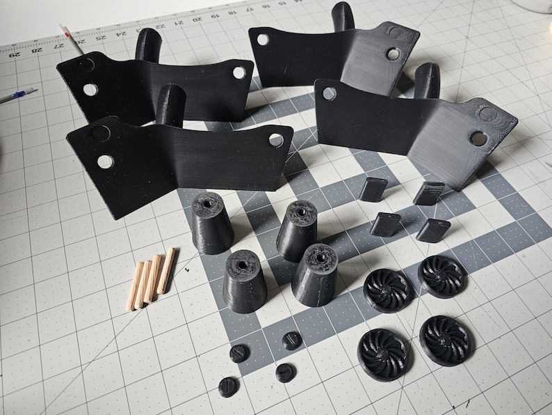 Kaiju Ankle Plate Armor With Turbines - Etsy