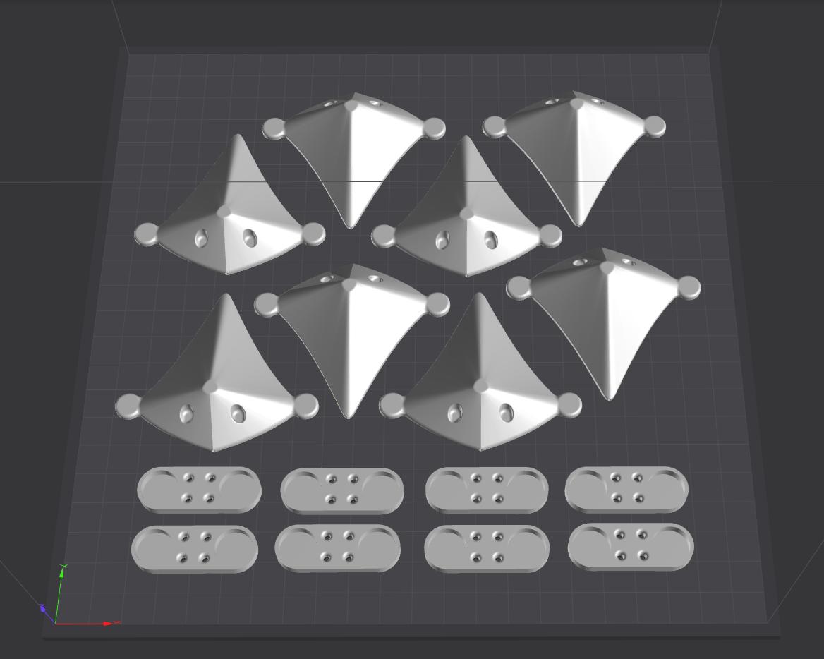 3d Printed Kaiju Vertebrae | Spine Armor Ready to Assemble - Etsy Canada