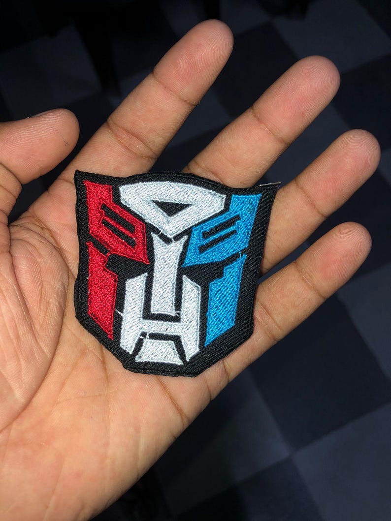 Embroidery Optimus Prime Transformers Patch 2.5 Inches Height 2.5 ...