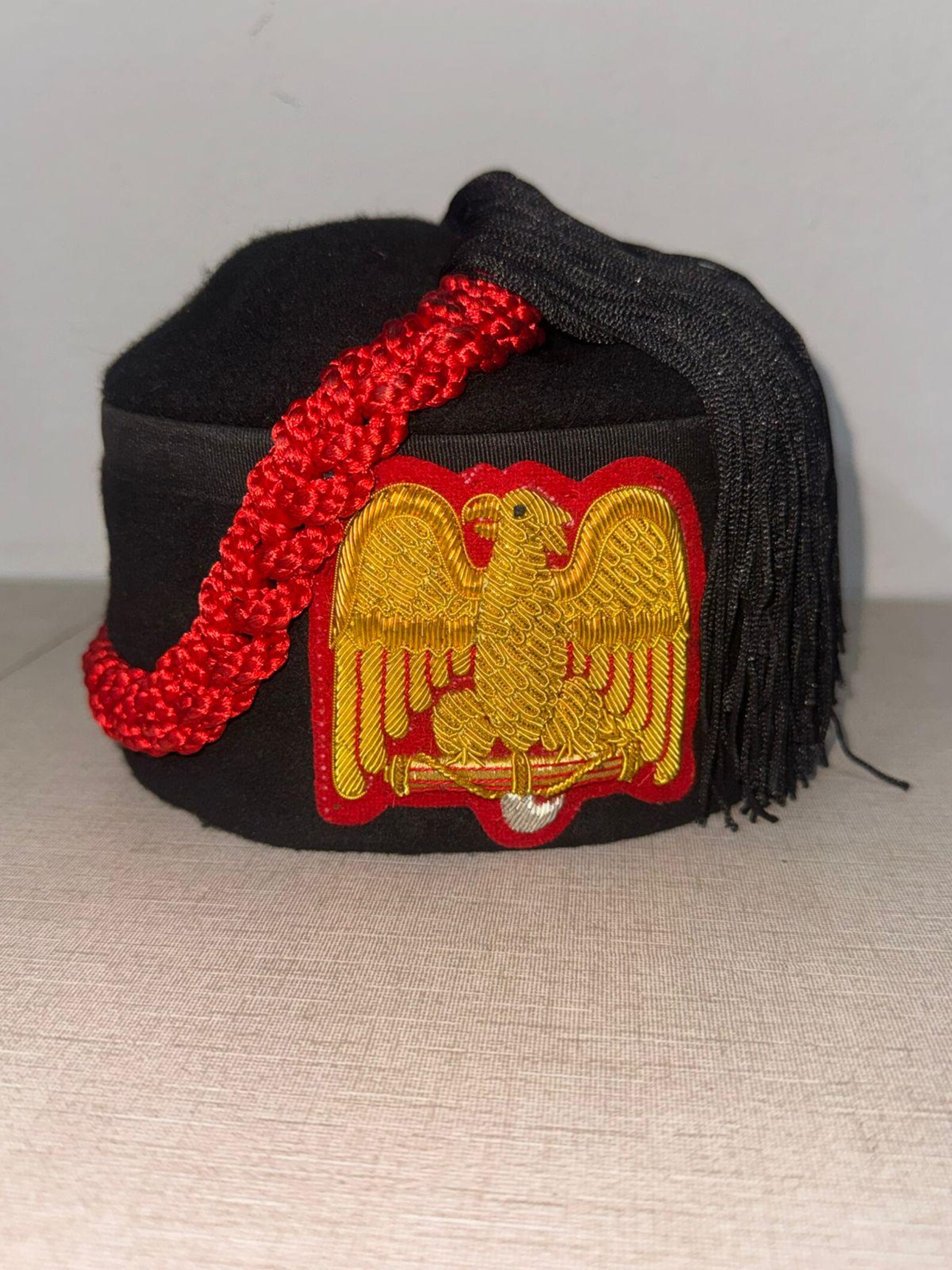 Handmade WW2 Italian Mussolini Fez Cap Reproduction – Military-style ...