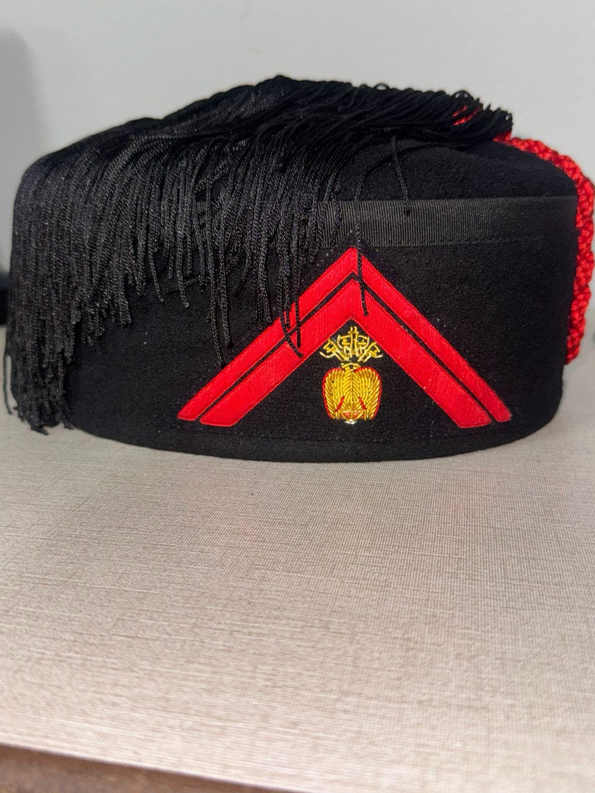 Handmade WW2 Italian Mussolini Fez Cap Reproduction – Military-style ...