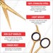 Hairdressing Barber Shears Stainless Steel Grooming Hair Cut Scissors 6 ...