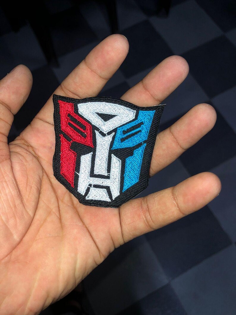 Embroidery Optimus Prime Transformers Patch 2.5 Inches Height 2.5 ...
