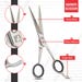 Barber Sharp Edge Scissors 6.5" Professional Hair Cutting Shears Salon ...
