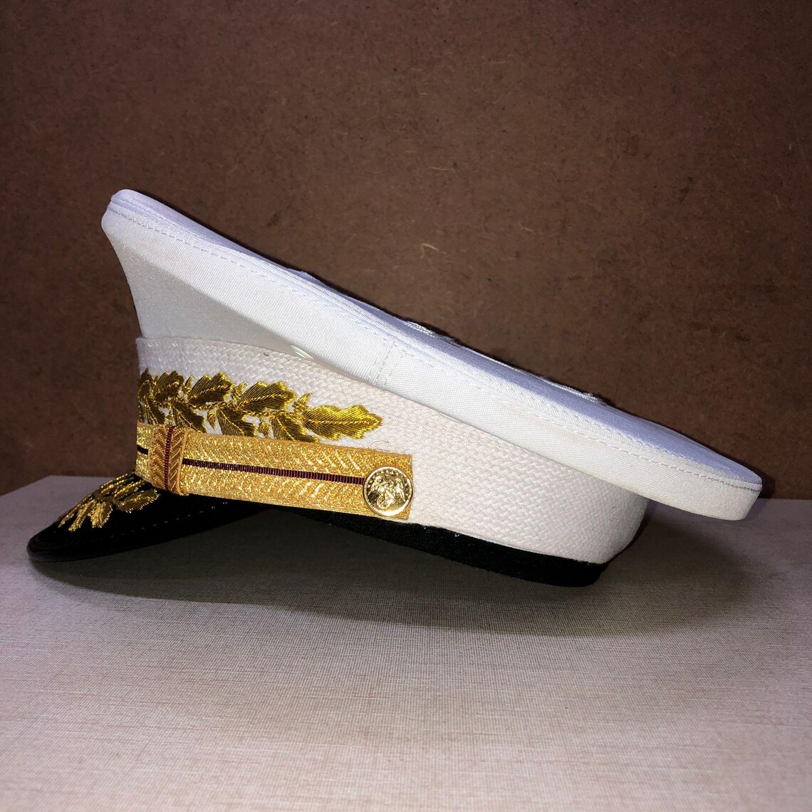 Vietnam Era WW2 Salute Uniforms USMC Commandant Dress White Hat, All ...