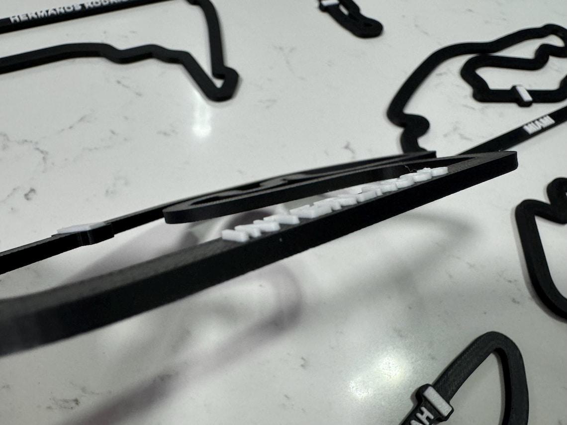 3D Printed F1 Tracks - Etsy