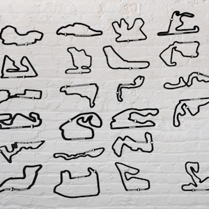 3D Printed F1 Tracks - Etsy