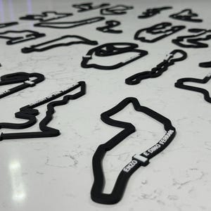 3D Printed F1 Tracks - Etsy