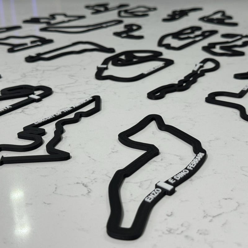 F1 Track 3d Printing File - Etsy