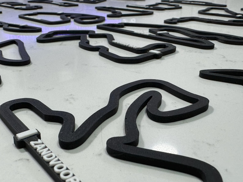 3D Printed F1 Tracks - Etsy