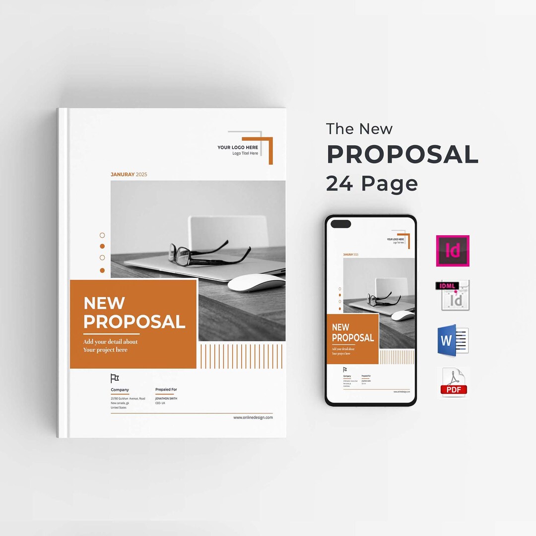 Project Proposal Template | Startup & Technology Proposal | Investment ...