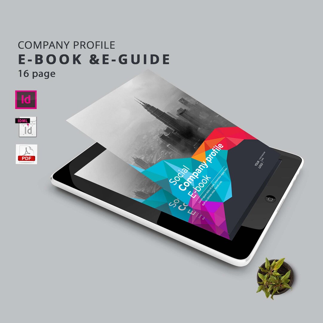 Company Profile E-book | Business Profile | Professional Company ...