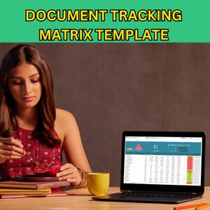 Document Control Matrix Template File Tracker Document Storage ...