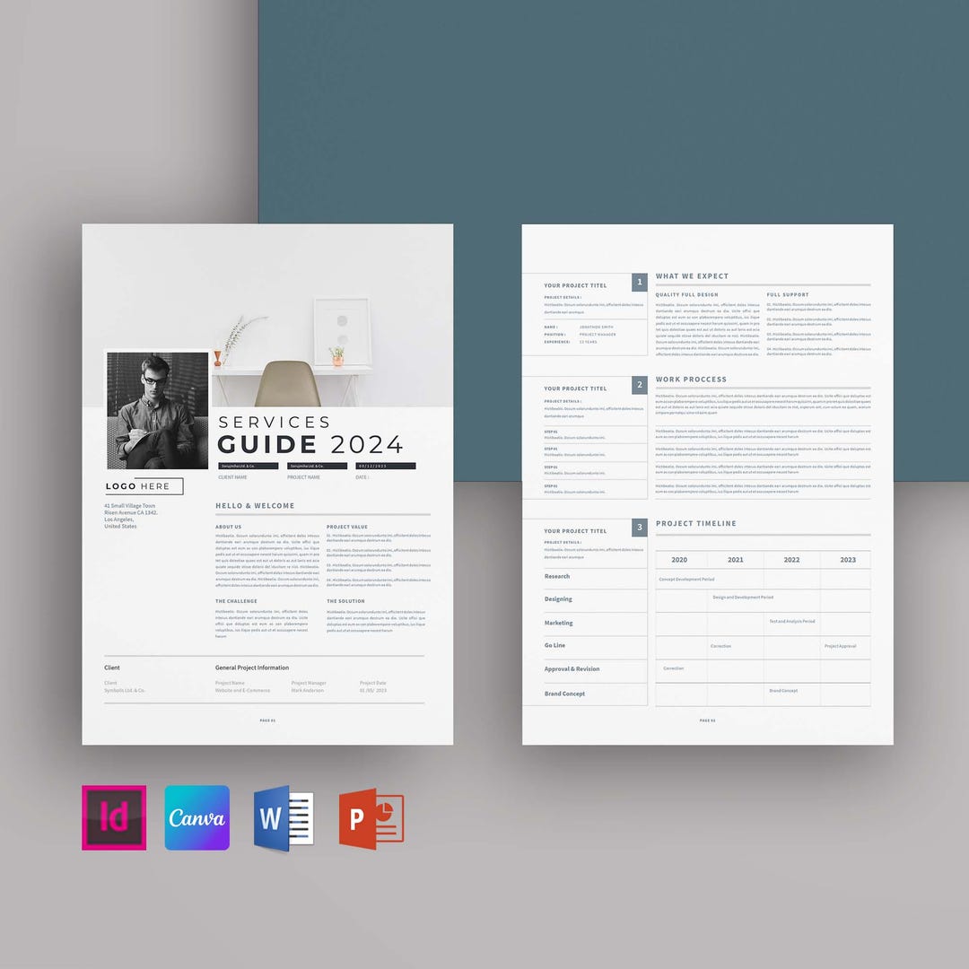 Service Guide Form | Service Guide Template | Customer Service ...