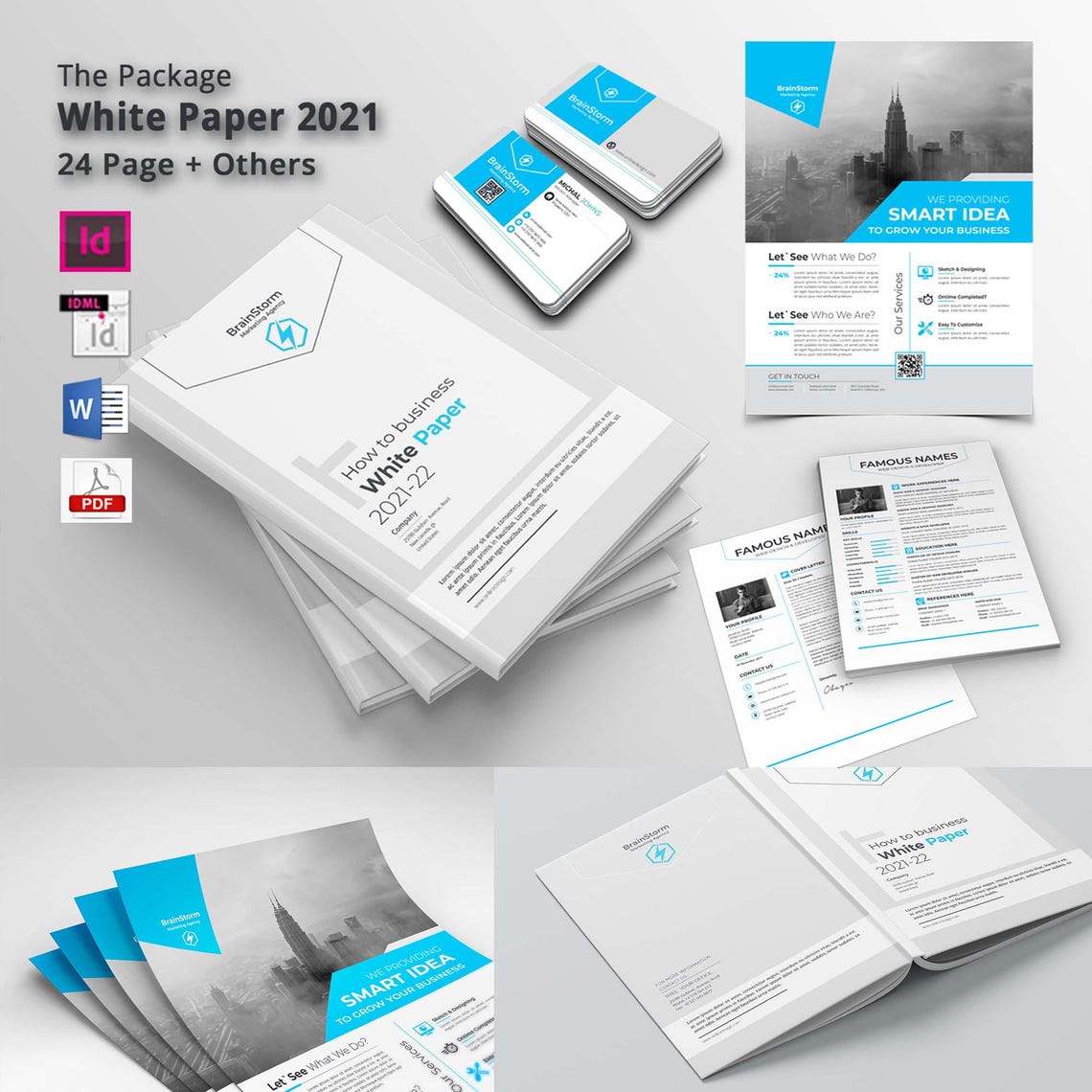 White Paper 24 Pages | White Paper Template | Business White Paper ...