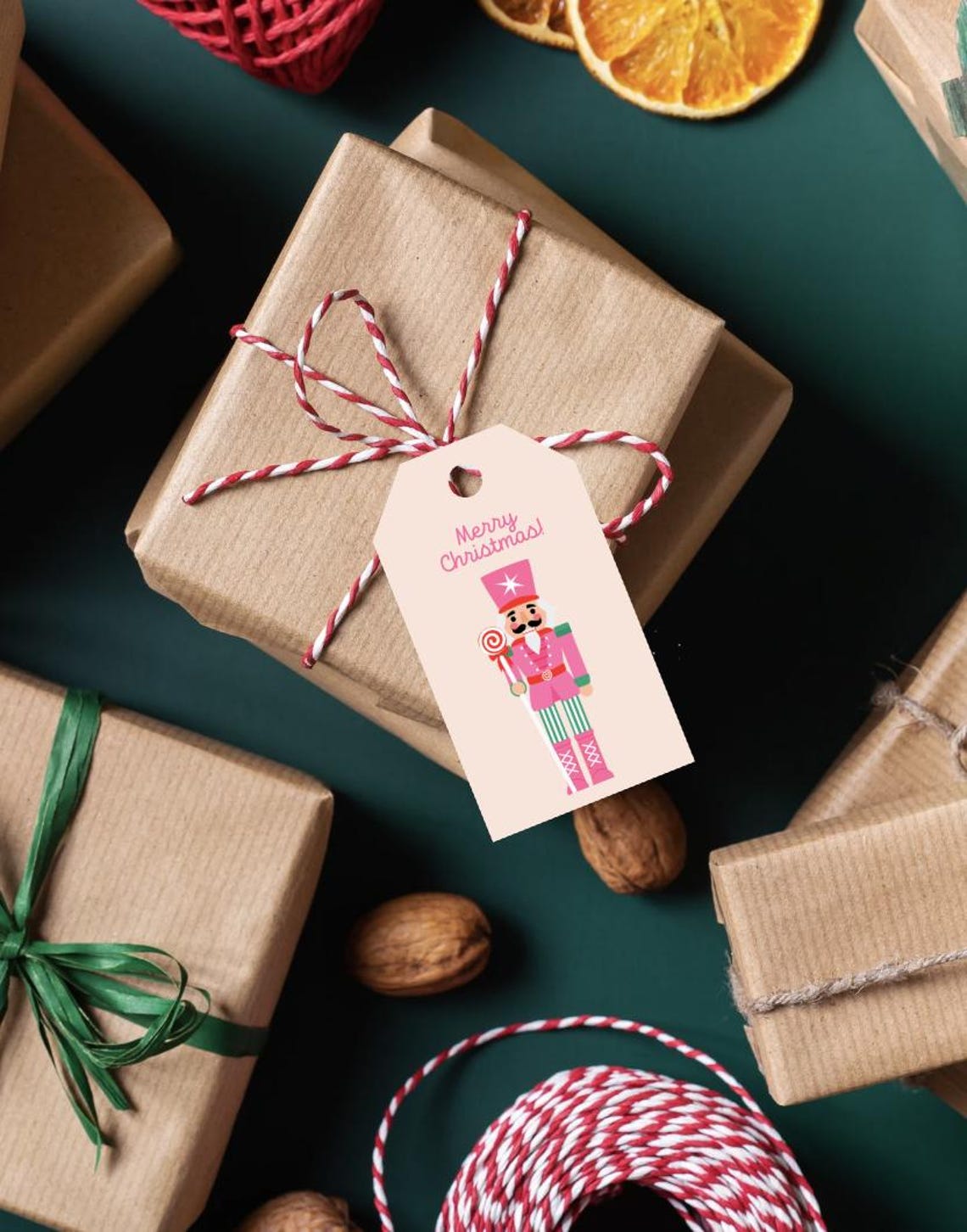 Nutcracker Christmas Gift Tags – Printable Holiday Labels (PDF) - Etsy